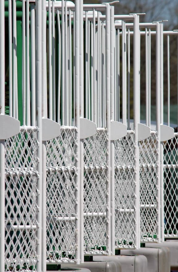 Starting gates stock image. Image of gate, racetrack, gates - 2147671