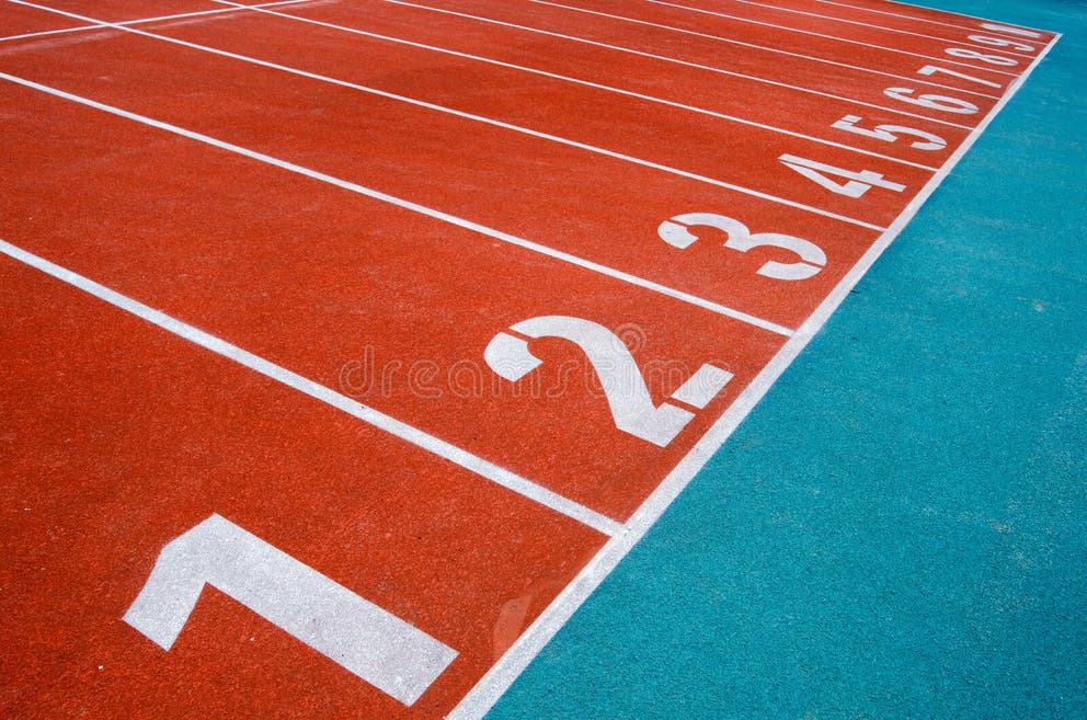 Starting Grid of Race Track Stock Photo - Image of cinder, distance ...