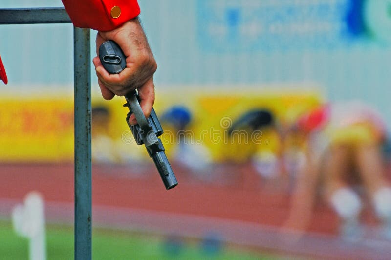 Pistol Starting Stock Photos - Download 106 Royalty Free Photos