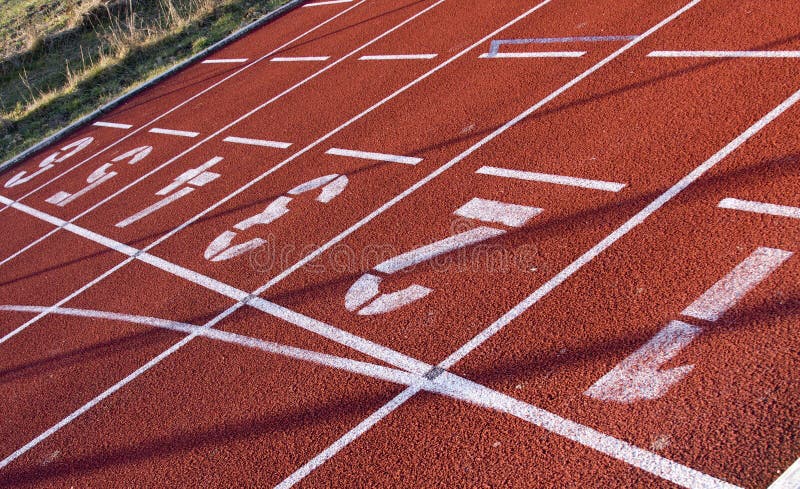 Starting lane stock image. Image of jogging, athletic - 8312645