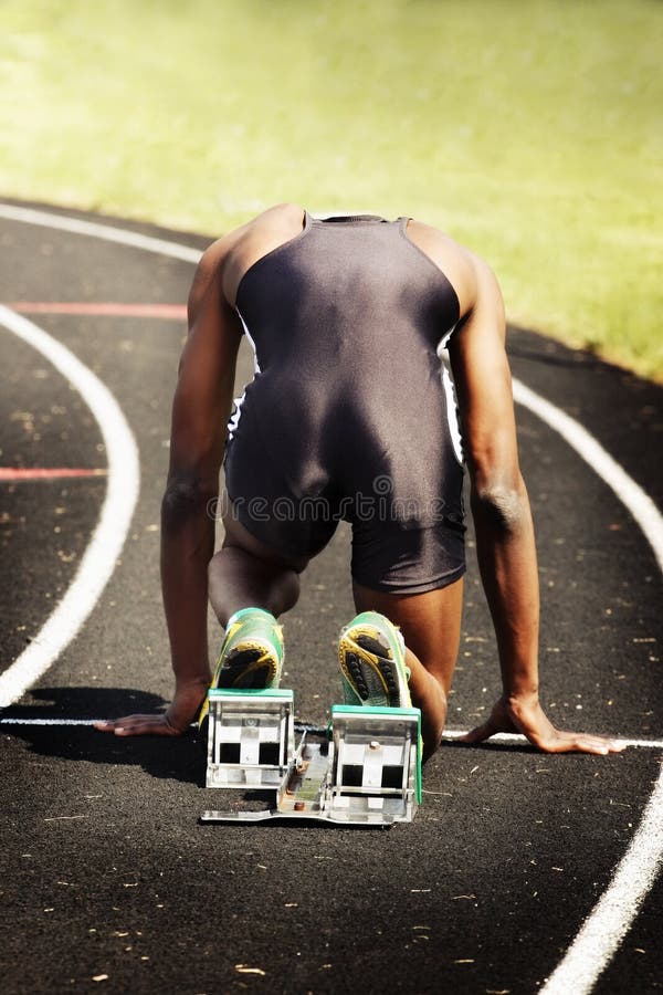 Starting line stock photo. Image of determination, athletics - 7565322