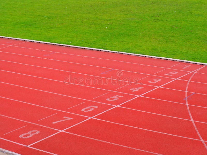 Starting Point and Finish Line Stock Image - Image of finishing ...