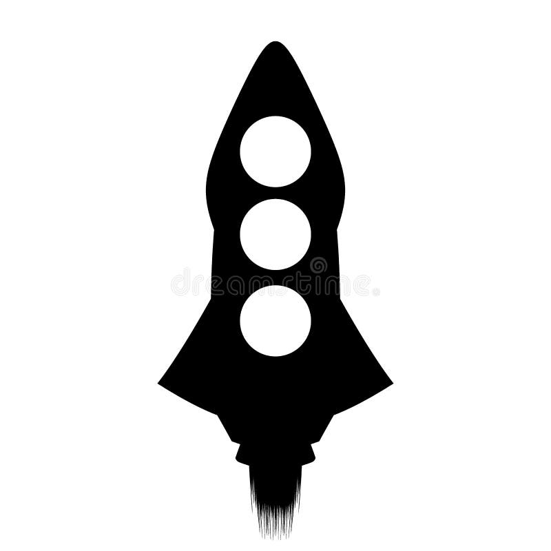 Starting rocket stock illustration. Illustration of conceptual - 21308155