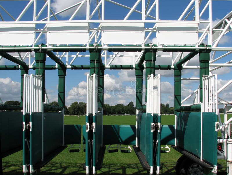 Starting stalls stock photo. Image of horses, race, competition - 1165004