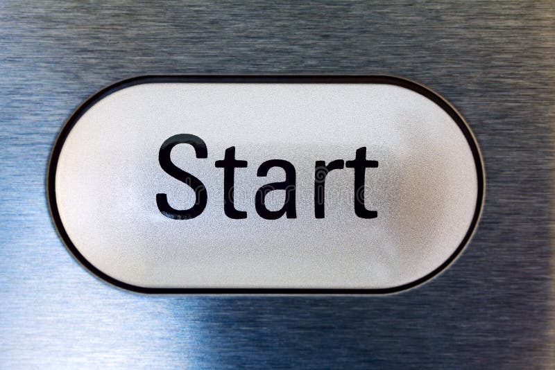 Startknopf stockbild. Bild von schalter, steuerung, anschlag - 7036801