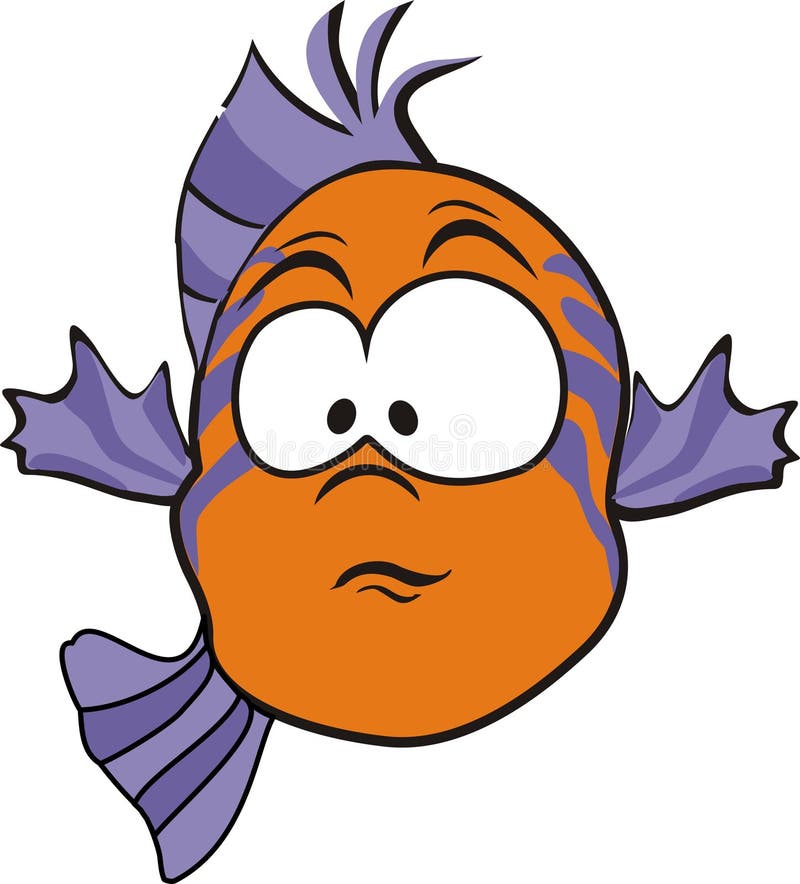 Fear Face Expression Clipart Fish