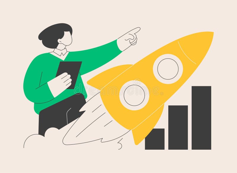 Startup Accelerator Abstract Concept Vector Illustration. Stock Vector ...