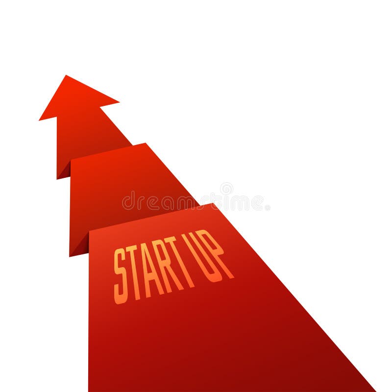 Origami Paper Red Arrow, Arrow Up, Vector Illustration. Stock Vector ...