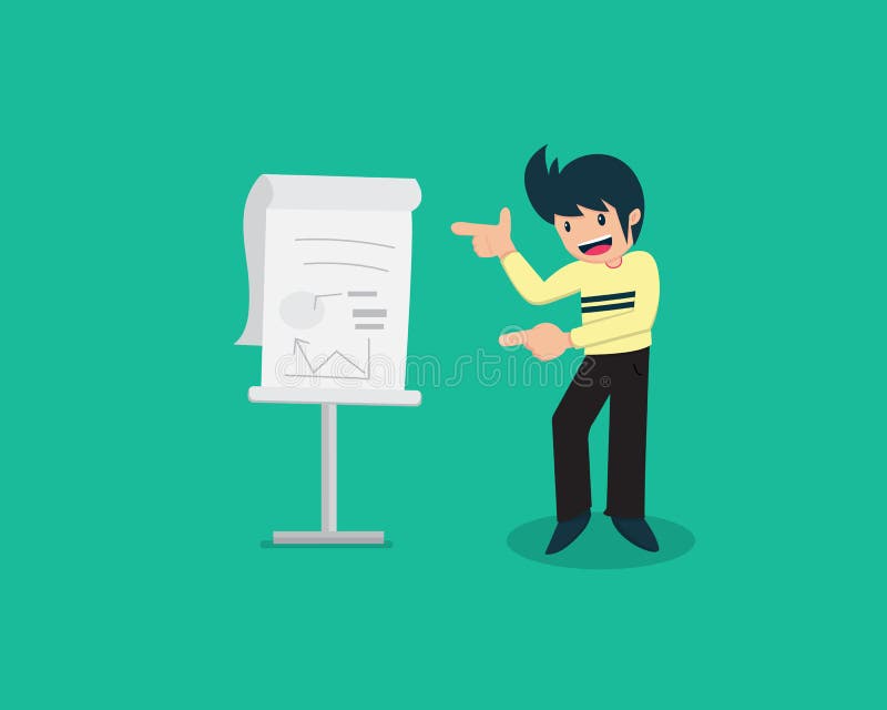 Startup 01 Bad Presentation. Stock Vector - Illustration of ...