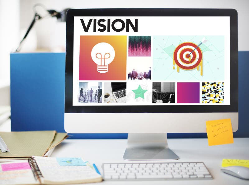 Startup Brand Marketing Vision Concept Stock Photo - Image of connected ...