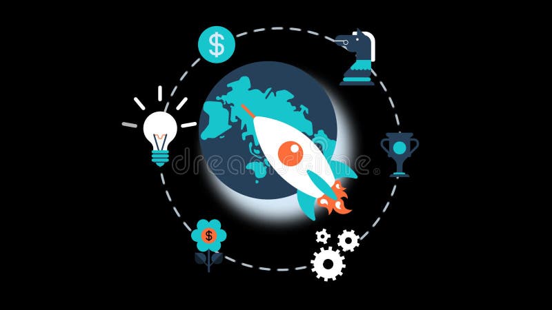 Animation Vector Two Businessman with Different Types of Money and ...