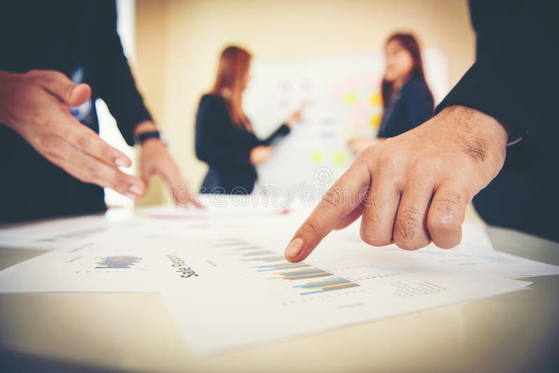 Startup Business People Group Meeting. People Group Sitting on ...