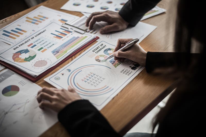 Startup Business People Group Meeting. People Group Sitting on ...