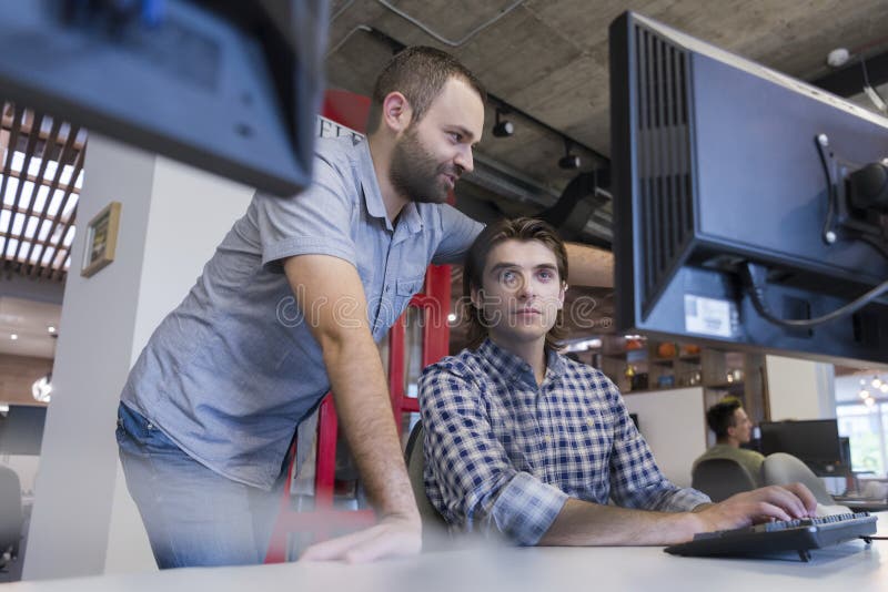 Startup Business People Group Working As Team To Find Solution Stock ...