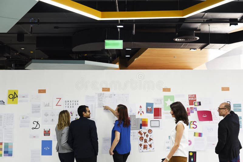 Startup Business People And Strategy Board Presentation Workshop Stock ...