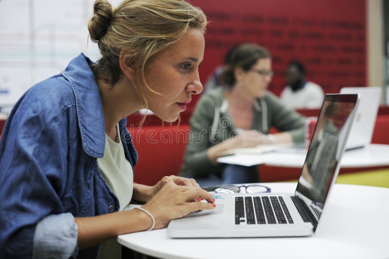 Startup Business People Working on Laptop Stock Photo - Image of ...