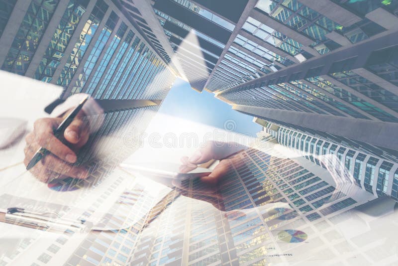 Startup Business Person Designing on Website Content Layout on P Stock ...