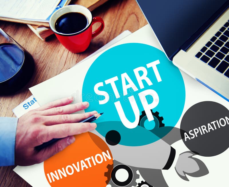 Startup Business Plan Innovation Aspiration Concept Stock Image - Image ...