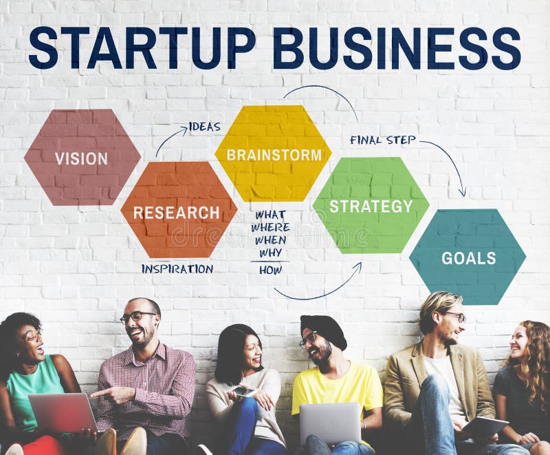 Startup Business Strategy Research Concept Stock Photo - Image of ...