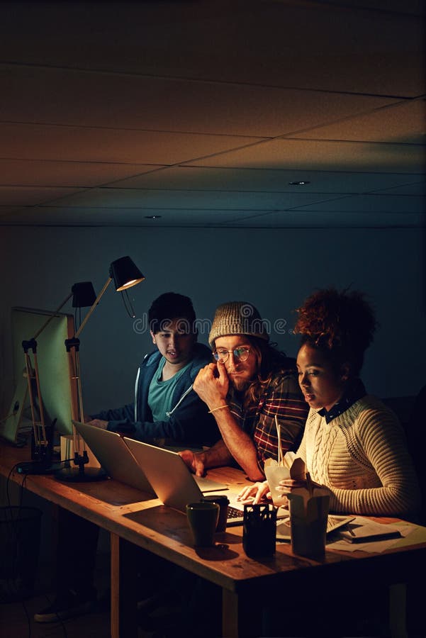 Startup Business, Tech Laptop and People Problem Solving Web Design ...