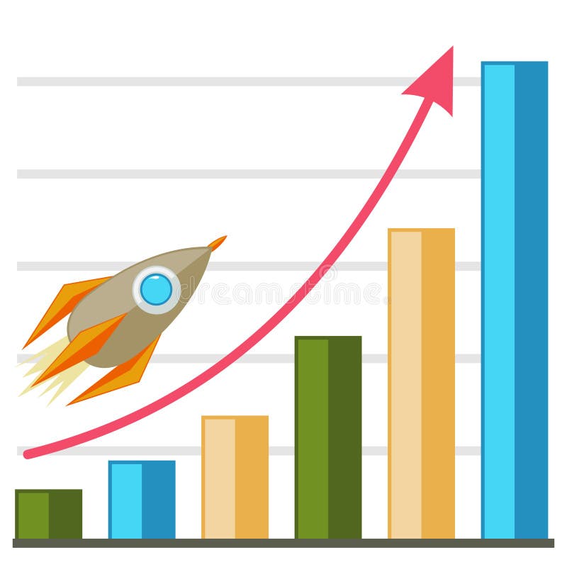 Startup chart stock vector. Illustration of start, startup - 39786799