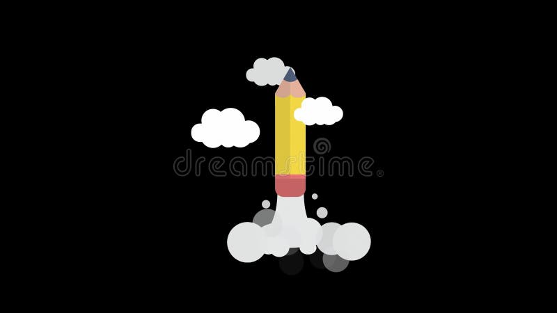 Pencil Icon Loop Animation Video Transparent Background with Alpha ... Pencil Icon Loop Animation Video Transparent Background with Alpha ...