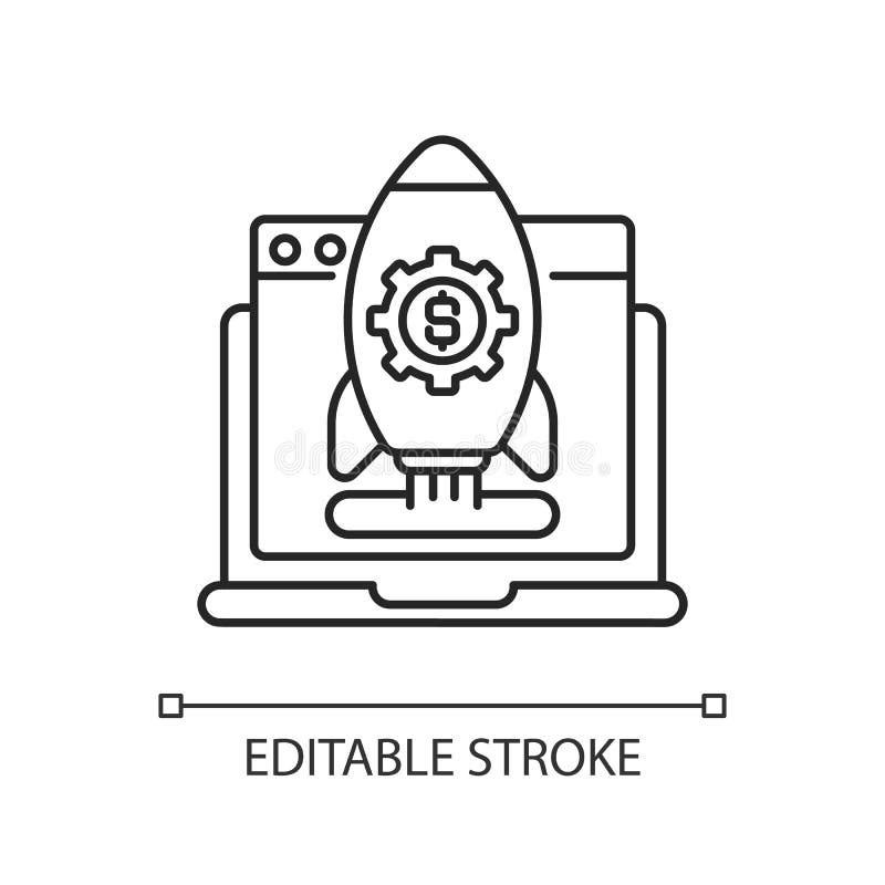 It Development Linear Icons Set Coding Programming Debugging Testing Deployment