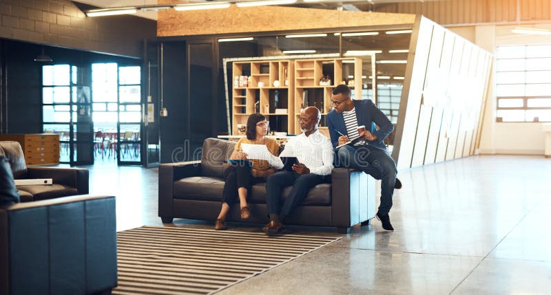 Startup, Discussion or Designers with Notes in Modern Office for ...