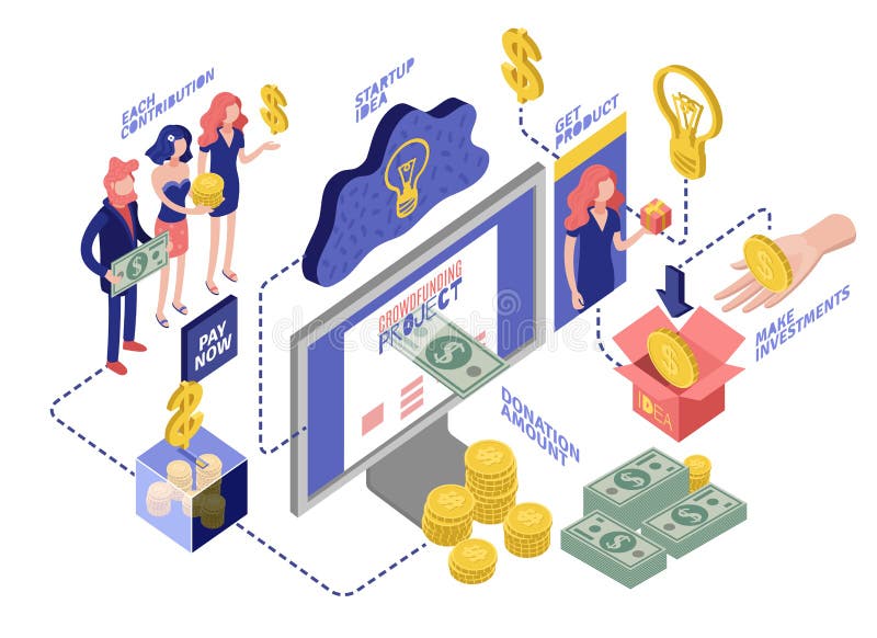 Sharing the money stock illustration. Illustration of earth - 4164047