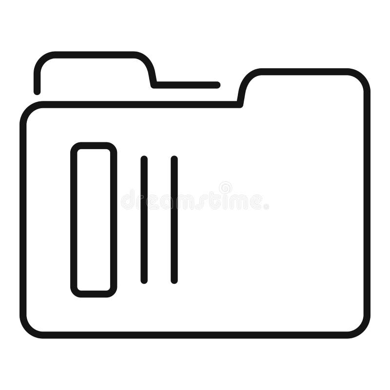 Software Folder Icon, Outline Style Stock Vector - Illustration of ... Software Folder Icon, Outline Style Stock Vector - Illustration of ...