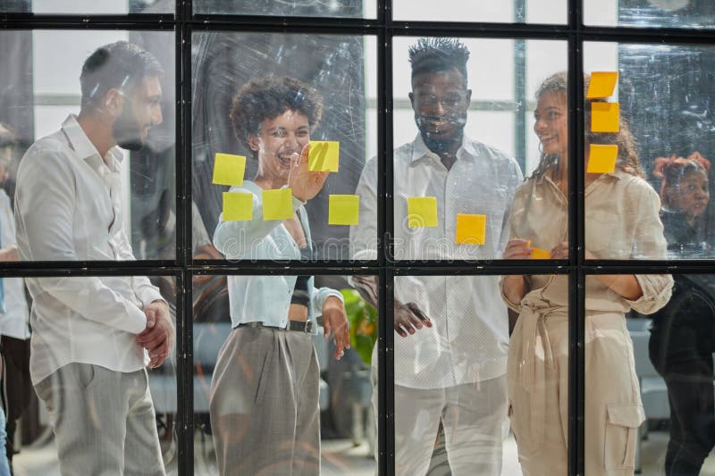 Startup and Implementation of a Small Business Project. Stock Image ...