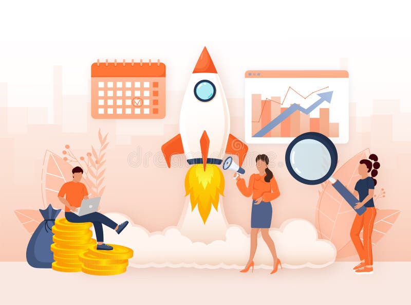 Startup New Business Project. Idea through Planning and Strategy, Time ...