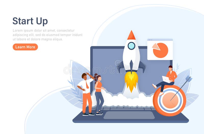 Startup New Business Project. Idea through Planning and Strategy, Time ...