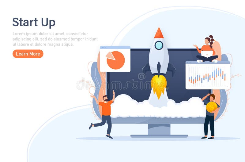 Startup New Business Project. Idea through Planning and Strategy, Time ...