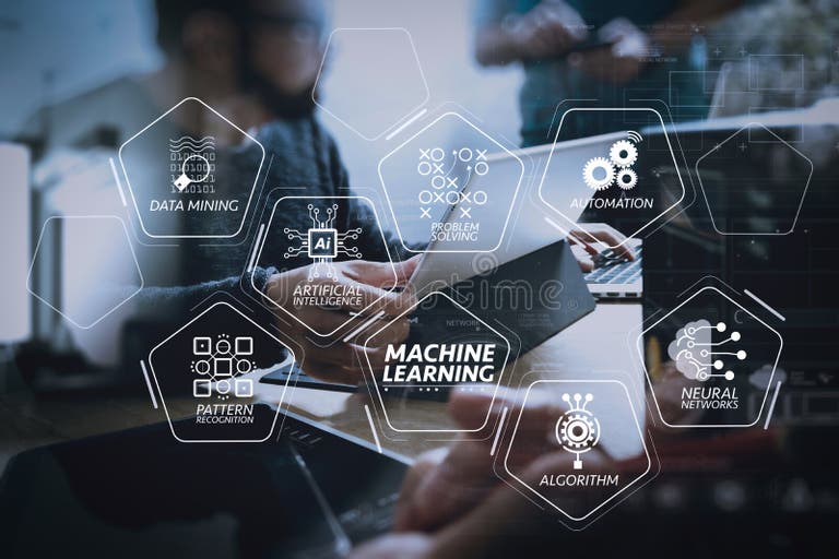 StartUp Programming Team. Website Designer Working Digital Table Stock ...