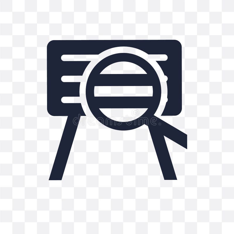 Startup Project Search Vector Linear Icon Isolated on Transparent ...