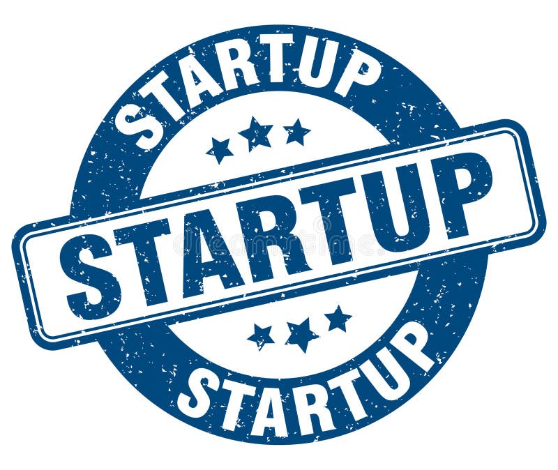 Startup Stamp. Startup Label. Round Grunge Sign Stock Vector ...