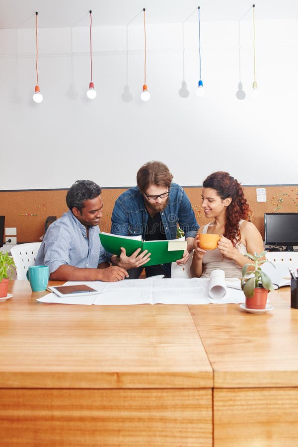 Startup Team Planning Project Stock Photo - Image of team, creative ...