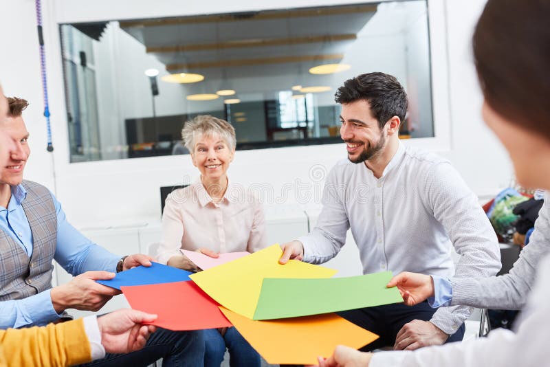 Startup team in workshop stock image. Image of business - 134832107