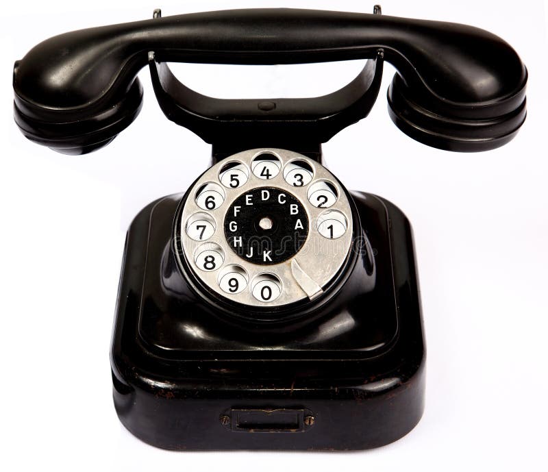 Stary telefon obraz stock. Obraz złożonej z odległość - 1433779