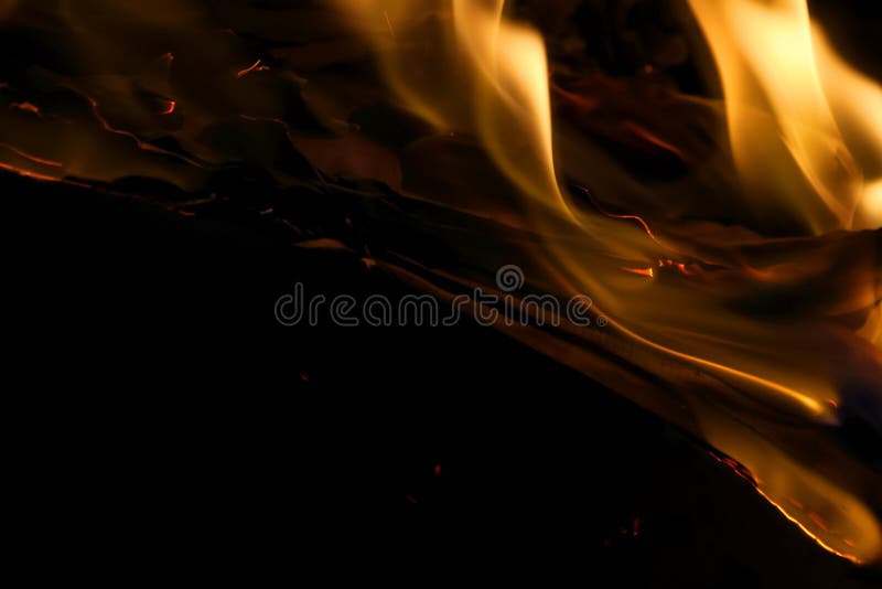 Stash of Papers Burning stock image. Image of flammable - 321915371