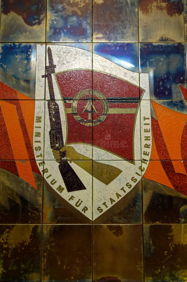 Stasi Sign editorial image. Image of dictatorships, colors - 18062250