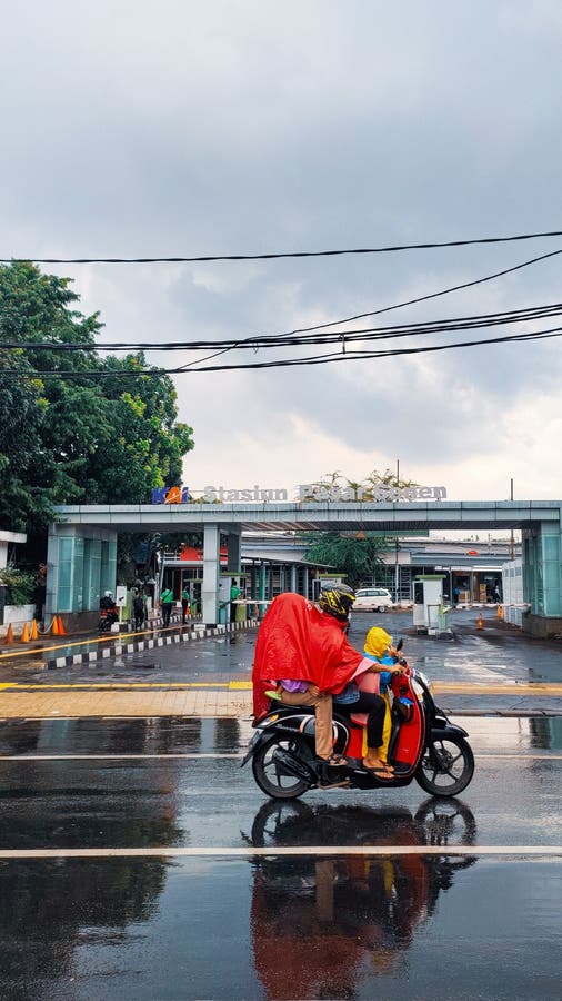 Stasiun Pasar Senen, Central of Jakarta Editorial Image - Image of city ...