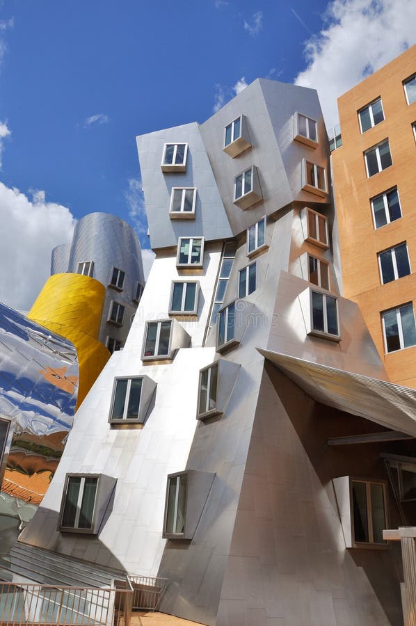 The Ray and Maria Stata Center at Night, at the Massachusetts in ...