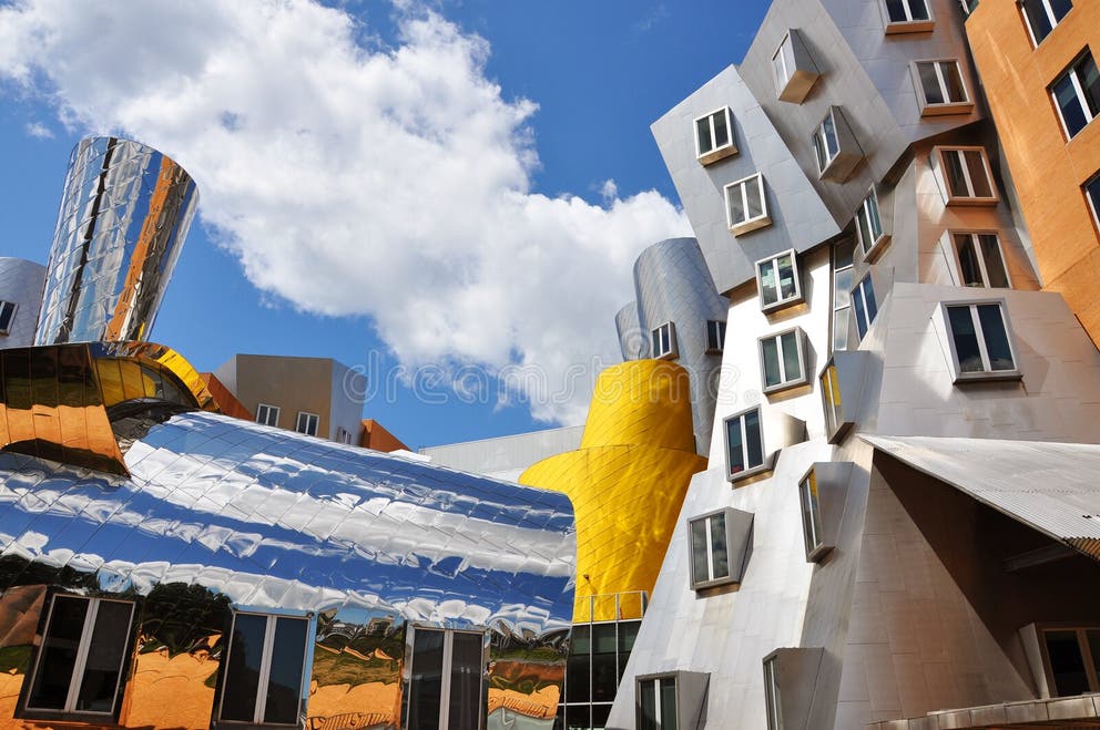 Stata Center of MIT editorial photo. Image of cambridge - 20816111