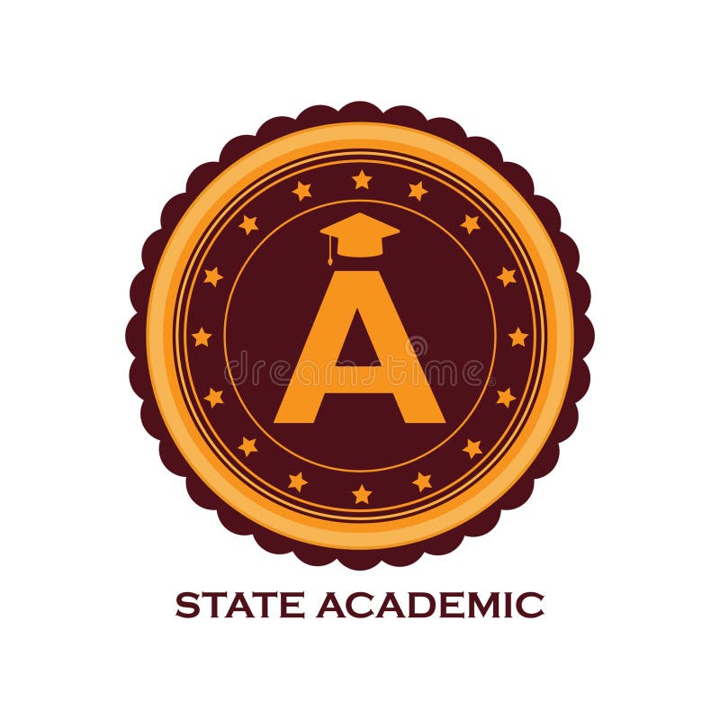 Academic logo stock vector. Illustration of logo, success - 22083159