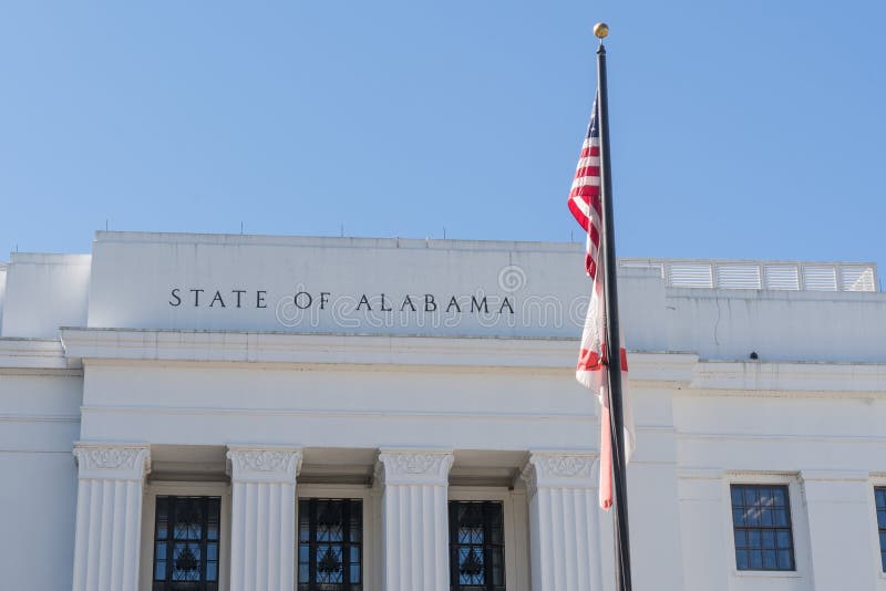 Alabama State Capitol Dome stock photo. Image of blue - 115232614