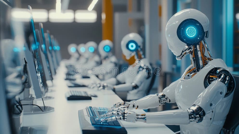 A State-of-the-art AI Agent Works in a High-tech Environment with ...