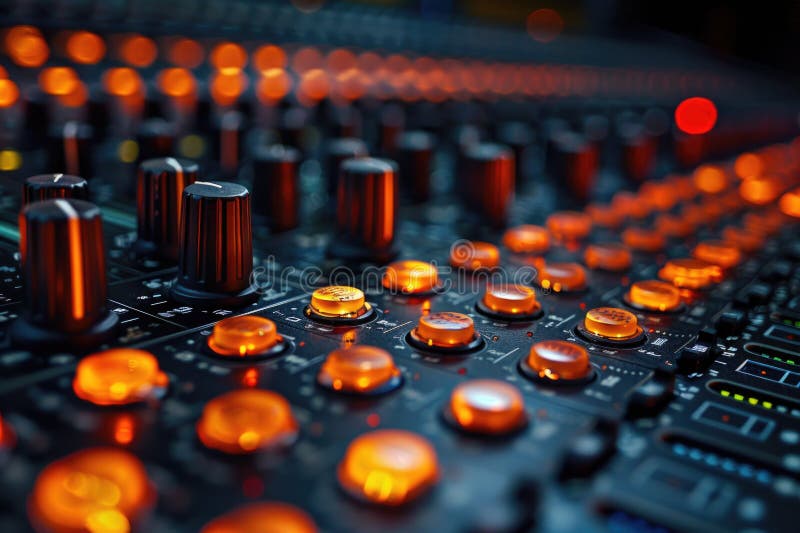 State-of-the-Art Audio Mixing Console for Advanced Sound Production ...