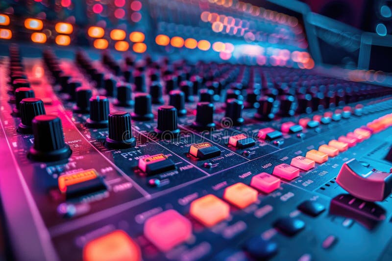 State-of-the-Art Audio Mixing Console for Advanced Sound Production ...